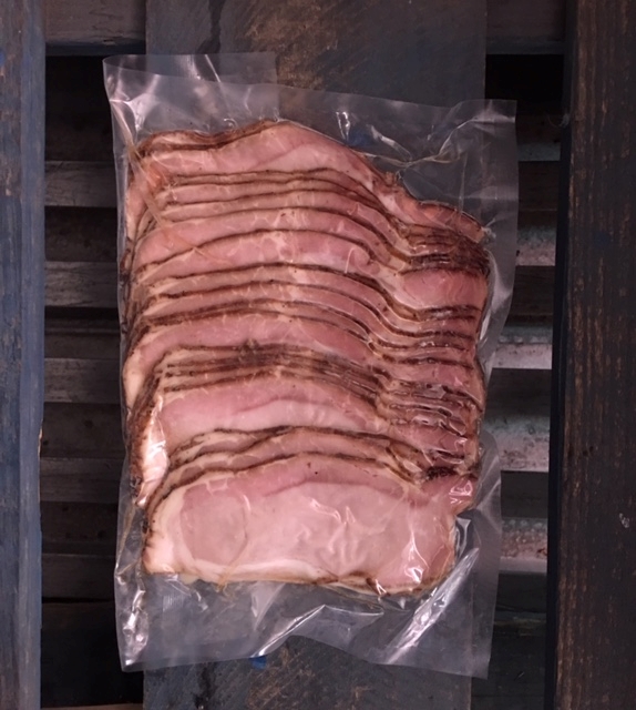 Bacon – Cured & Salted – per lb – Pastured Farm Food Club